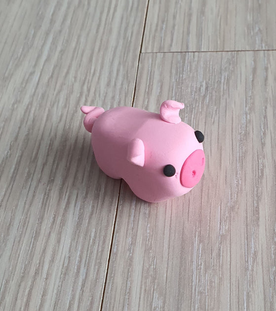 How to make a pig with clay 🐖😍 – finkicraft