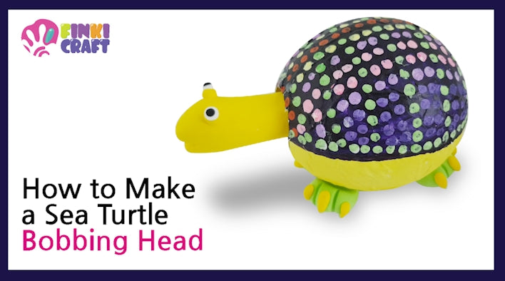 How to Make a Sea Turtle Bobbing Head 🐢 – finkicraft