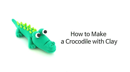 How to Make a Crocodile with Clay – finkicraft