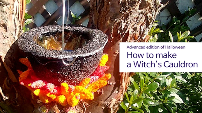 Halloween | How to make a Witch's Cauldron – finkicraft