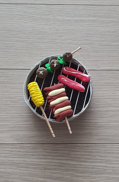 Let's make a barbecue grill out of clay – finkicraft
