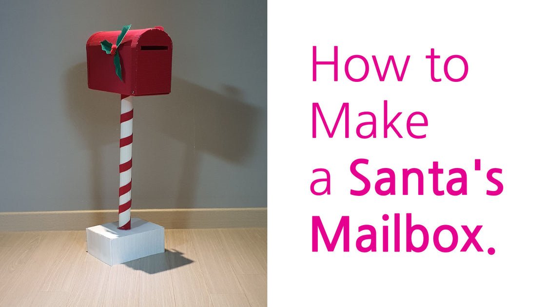 How to Make a Santa's Mailbox.📬🎅🎄 – finkicraft
