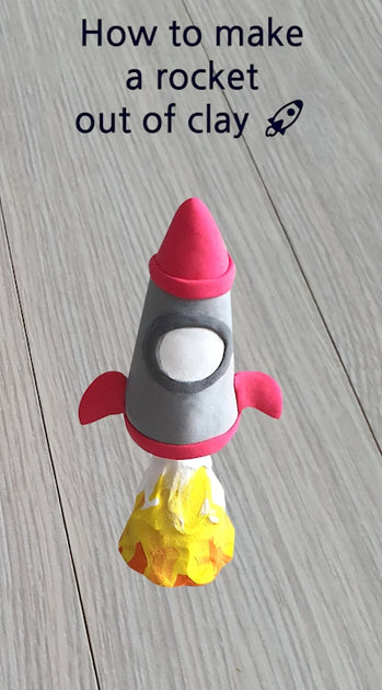 How to make a rocket out of clay 🚀 – finkicraft
