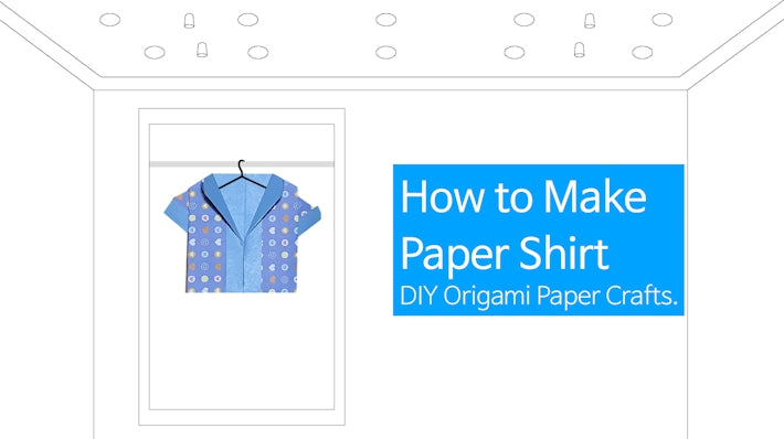 How to Make Paper Shirt | DIY Origami Crafts! – finkicraft