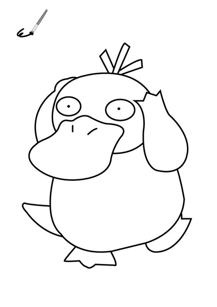 Free Download | Pokemon Psyduck Coloring Pages – finkicraft
